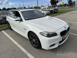 Balts BMW 530 2014 Cēsis, ar dzinēja tilpumu 3.00 L un nobraukumu 203 tūkst. km par 14500 €, foto  vietnē AUTOMOTO.COM.LV