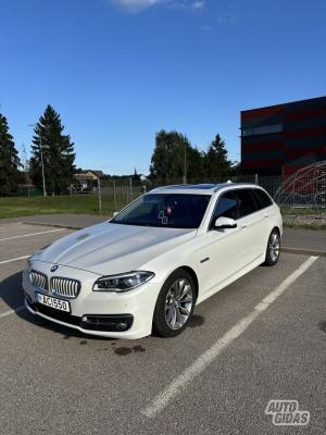 White BMW 530 2014 in Vilnius, with an engine capacity of 3.00 L and mileage of 218 thousand km for 14200 €, photo  on AUTOMOTO.COM.LV