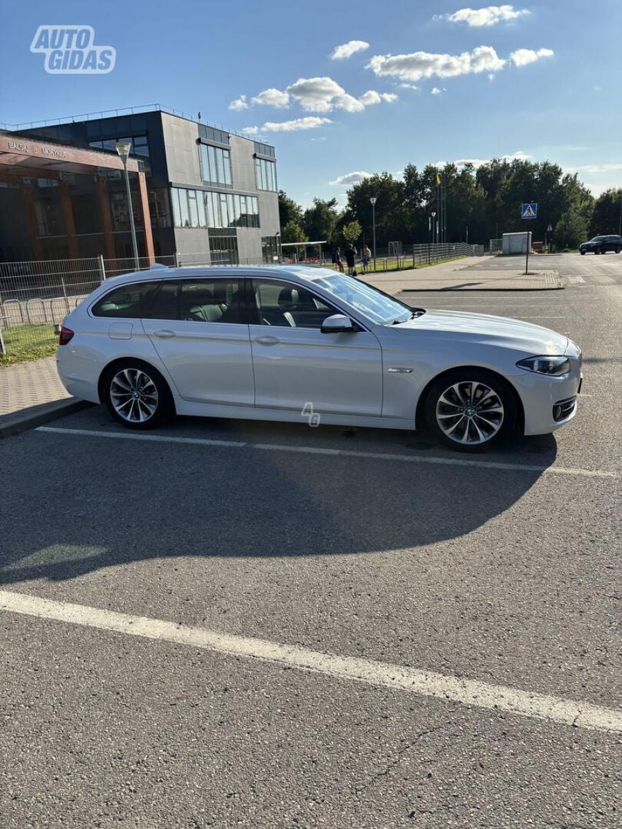 White BMW 530 2014 in Vilnius, with an engine capacity of 3.00 L and mileage of 218 thousand km for 14200 €, photo 15 on AUTOMOTO.COM.LV