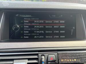 White BMW 530 2014 in Vilnius, with an engine capacity of 3.00 L and mileage of 218 thousand km for 14200 €, photo 32 on AUTOMOTO.COM.LV