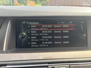 White BMW 530 2014 in Vilnius, with an engine capacity of 3.00 L and mileage of 218 thousand km for 14200 €, photo 35 on AUTOMOTO.COM.LV