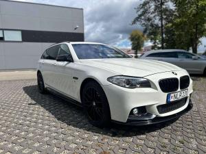 White BMW 530 2014 in Panevezys, with an engine capacity of 2.99 L and mileage of 277 thousand km for 11950 €, photo  on AUTOMOTO.COM.LV