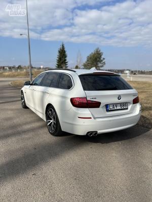 White BMW 530 2015 in Vilnius, with an engine capacity of 3.00 L and mileage of 261 thousand km for 12300 €, photo 6 on AUTOMOTO.COM.LV