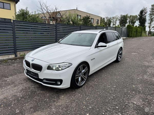White BMW 530 2015 in Kaunas, with an engine capacity of 2.99 L and mileage of 369 thousand km for 6650 €, photo 1 on AUTOMOTO.COM.LV