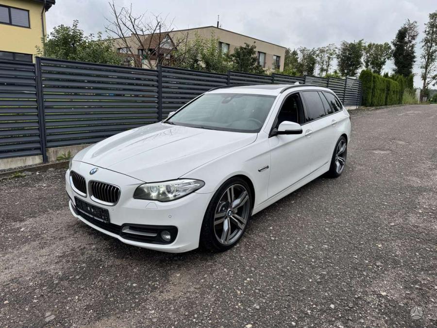 White BMW 530 2015 in Kaunas, with an engine capacity of 2.99 L and mileage of 369 thousand km for 6650 €, photo 1 on AUTOMOTO.COM.LV
