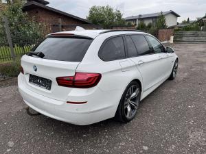 White BMW 530 2015 in Kaunas, with an engine capacity of 2.99 L and mileage of 369 thousand km for 6650 €, photo 5 on AUTOMOTO.COM.LV