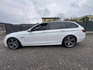 White BMW 530 2015 in Kaunas, with an engine capacity of 2.99 L and mileage of 369 thousand km for 6650 €, photo 6 on AUTOMOTO.COM.LV