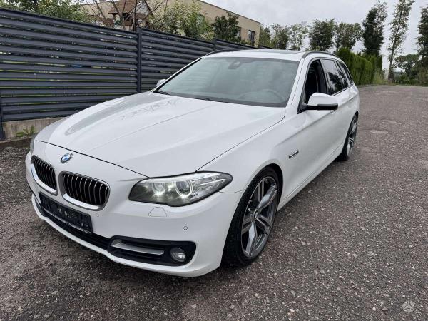 White BMW 530 2015 in Kaunas, with an engine capacity of 2.99 L and mileage of 369 thousand km for 6650 €, photo 9 on AUTOMOTO.COM.LV