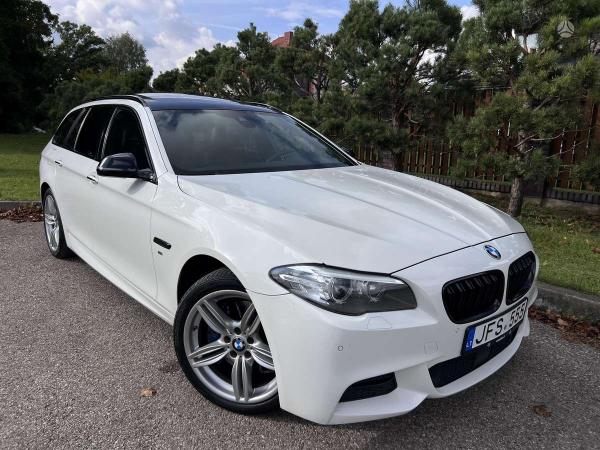 BMW 530 2015 in Alytus on AUTOMOTO.COM.LV White BMW 530 2015 in Alytus, with an engine capacity of 2.99 L and mileage of 335 thousand km for 9950 €, photo 1 on AUTOMOTO.COM.LV