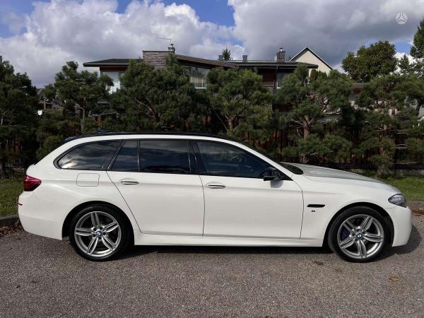 BMW 530 2015 in Alytus on AUTOMOTO.COM.LV White BMW 530 2015 in Alytus, with an engine capacity of 2.99 L and mileage of 335 thousand km for 9950 €, photo 8 on AUTOMOTO.COM.LV