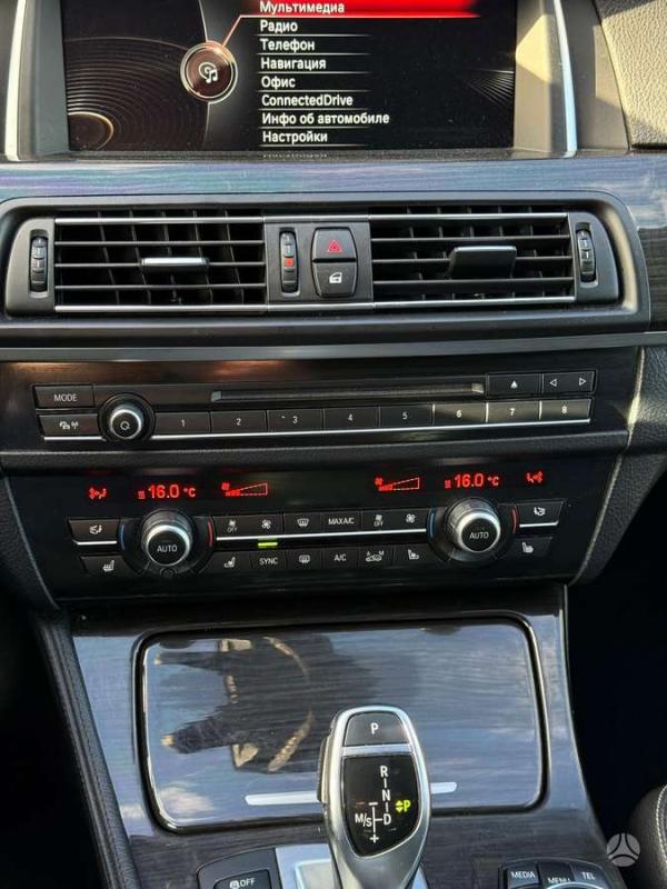 Balts BMW 530 2015 Viļņa, ar dzinēja tilpumu 2.99 L un nobraukumu 269 tūkst. km par 10450 €, foto 10 vietnē AUTOMOTO.COM.LV