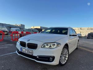 White BMW 530 2016 in Vilnius, with an engine capacity of 3.00 L and mileage of 258 thousand km for 13333 €, photo  on AUTOMOTO.COM.LV