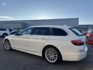 White BMW 530 2016 in Vilnius, with an engine capacity of 3.00 L and mileage of 258 thousand km for 13333 €, photo 10 on AUTOMOTO.COM.LV