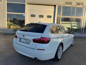 White BMW 530 2016 in Vilnius, with an engine capacity of 3.00 L and mileage of 258 thousand km for 13333 €, photo 35 on AUTOMOTO.COM.LV