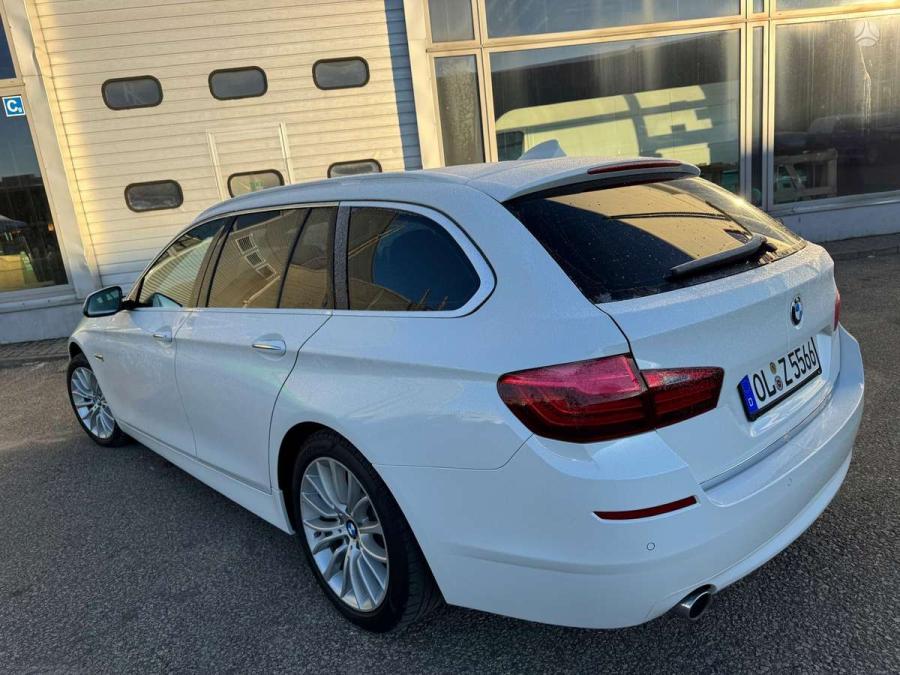 White BMW 530 2016 in Vilnius, with an engine capacity of 3.00 L and mileage of 258 thousand km for 13333 €, photo 37 on AUTOMOTO.COM.LV