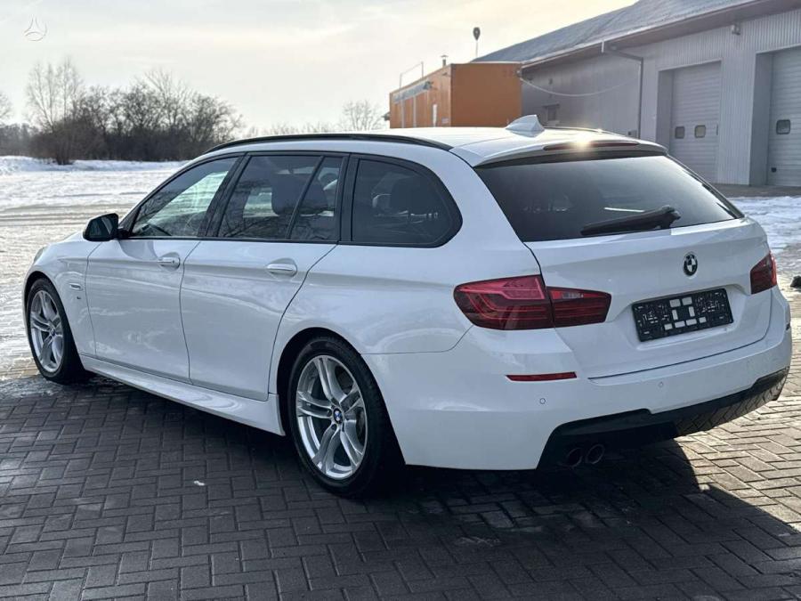 White BMW 530 2016 in Marijampole, with an engine capacity of 2.99 L and mileage of 185 thousand km for 13500 €, photo 5 on AUTOMOTO.COM.LV