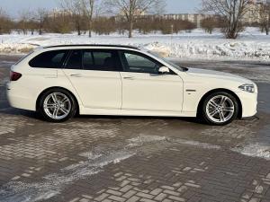 White BMW 530 2016 in Marijampole, with an engine capacity of 2.99 L and mileage of 185 thousand km for 13500 €, photo 6 on AUTOMOTO.COM.LV
