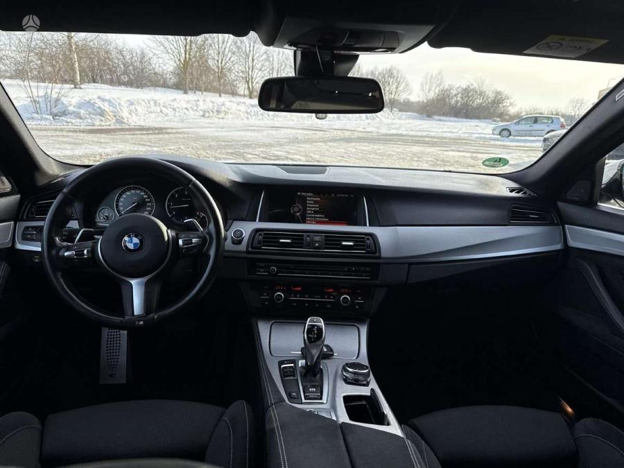 White BMW 530 2016 in Marijampole, with an engine capacity of 2.99 L and mileage of 185 thousand km for 13500 €, photo 11 on AUTOMOTO.COM.LV