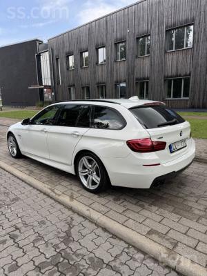 White BMW 530 2016 in Jelgava, with an engine capacity of 3.00 L and mileage of 331 thousand km for 15900 €, photo  on AUTOMOTO.COM.LV