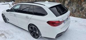 White BMW 530 2017 in Vilnius, with an engine capacity of 2.99 L and mileage of 343 thousand km for 17200 €, photo 13 on AUTOMOTO.COM.LV