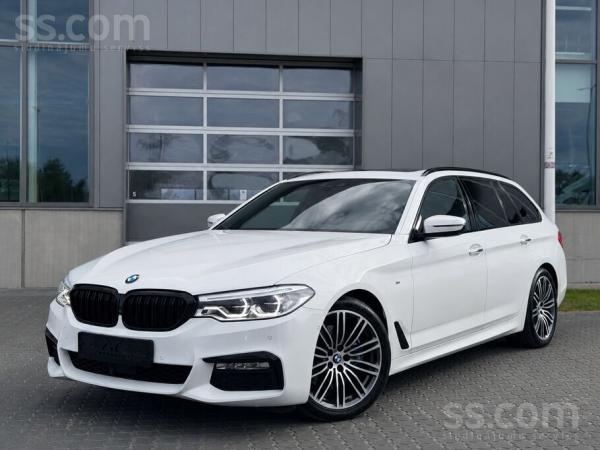 White BMW 530 2017 in Riga, with an engine capacity of 3.00 L and mileage of 272 thousand km for 20999 €, photo 1 on AUTOMOTO.COM.LV