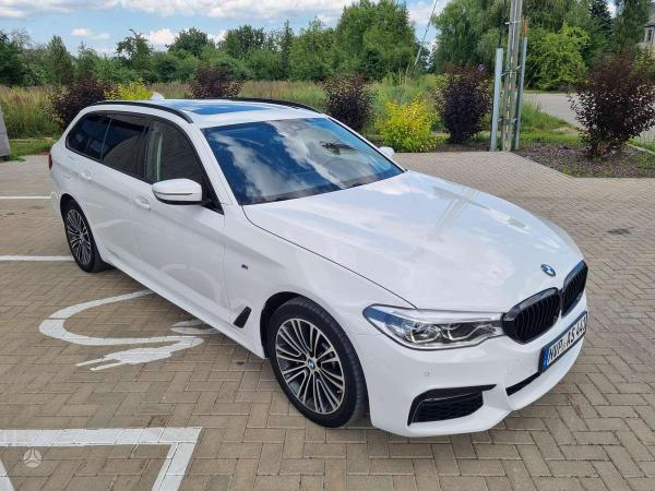 White BMW 530 2017 in Panevezys, with an engine capacity of 2.99 L and mileage of 210 thousand km for 18400 €, photo 2 on AUTOMOTO.COM.LV