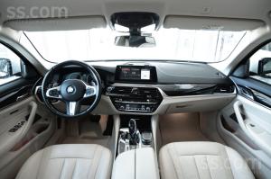 White BMW 530 2018 in Riga, with an engine capacity of 3.00 L and mileage of 156 thousand km for 4200 €, photo 6 on AUTOMOTO.COM.LV