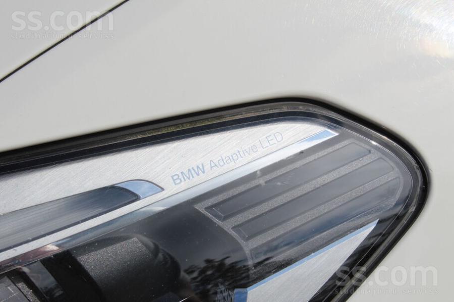 White BMW 530 2018 in Jelgava, with an engine capacity of 3.00 L and mileage of 279 thousand km for 19500 €, photo 6 on AUTOMOTO.COM.LV