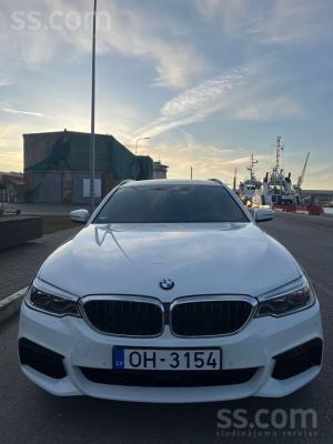 White BMW 530 2019 in Liepaja, with an engine capacity of 3.00 L and mileage of 162 thousand km for 26500 €, photo 3 on AUTOMOTO.COM.LV