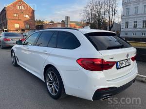 White BMW 530 2019 in Liepaja, with an engine capacity of 3.00 L and mileage of 162 thousand km for 26500 €, photo 5 on AUTOMOTO.COM.LV