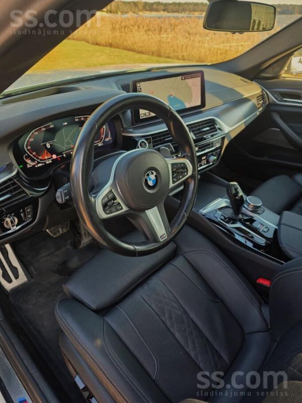 Balts BMW 530 2021 Rīga, ar dzinēja tilpumu 3.00 L un nobraukumu 148 tūkst. km par 37800 €, foto 5 vietnē AUTOMOTO.COM.LV