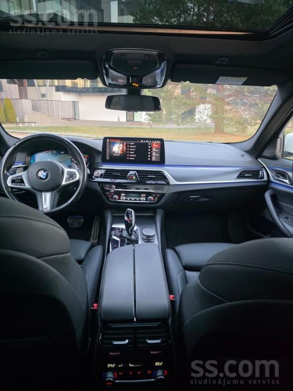 Balts BMW 530 2021 Rīga, ar dzinēja tilpumu 3.00 L un nobraukumu 148 tūkst. km par 37800 €, foto 7 vietnē AUTOMOTO.COM.LV