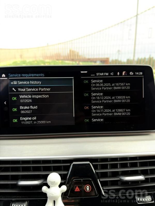 Balts BMW 530 2022 Ventspils, ar dzinēja tilpumu 2.00 L un nobraukumu 182 tūkst. km par 29000 €, foto 9 vietnē AUTOMOTO.COM.LV