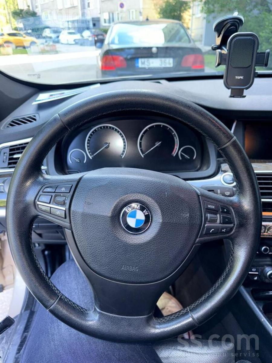 Dzeltens BMW 530 2010 Rīga, ar dzinēja tilpumu 3.00 L un nobraukumu 298 tūkst. km par 8500 €, foto 10 vietnē AUTOMOTO.COM.LV