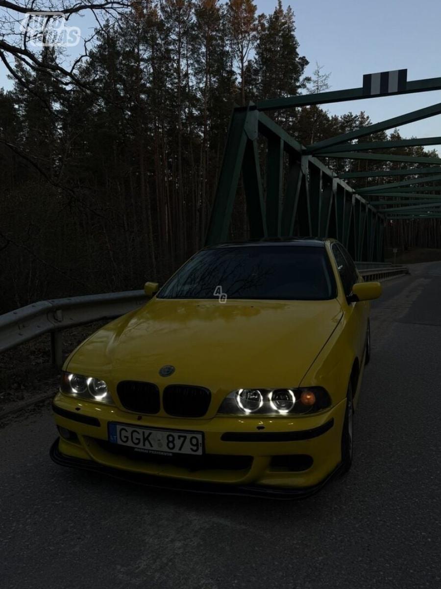 Yellow BMW 530 2004 in Vilnius, with an engine capacity of 3.00 L and mileage of 470 thousand km for 2100 €, photo 1 on AUTOMOTO.COM.LV