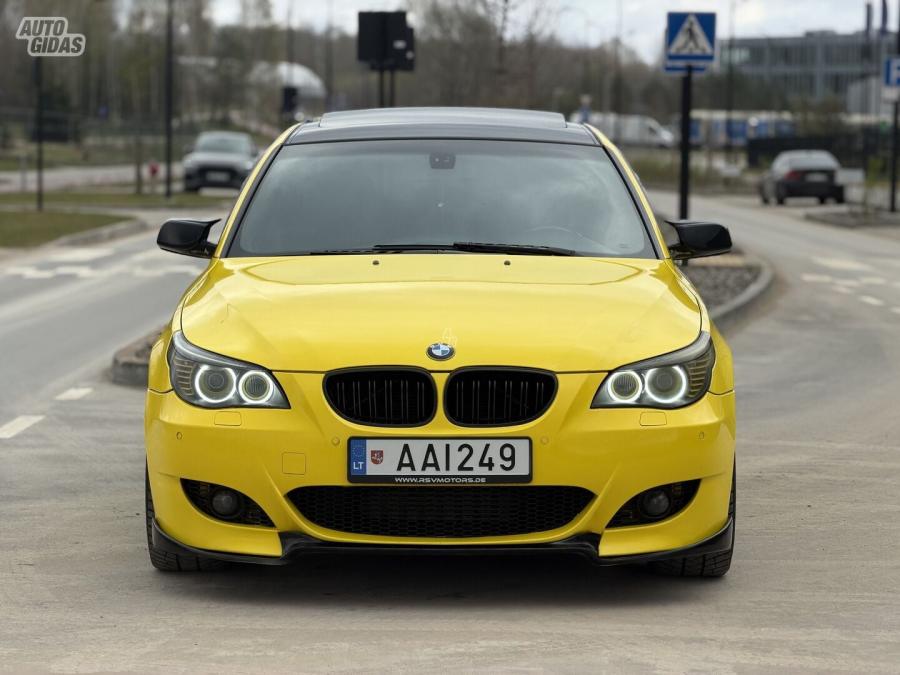 Yellow BMW 530 2004 in Vilnius, with an engine capacity of 3.00 L and mileage of 305 thousand km for 6350 €, photo 4 on AUTOMOTO.COM.LV