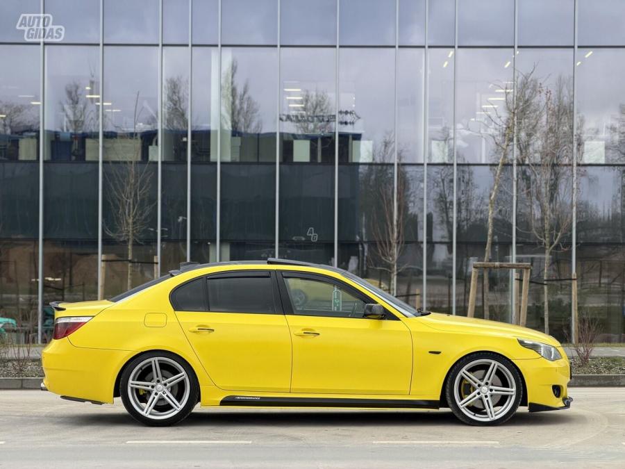Yellow BMW 530 2004 in Vilnius, with an engine capacity of 3.00 L and mileage of 305 thousand km for 6350 €, photo 7 on AUTOMOTO.COM.LV