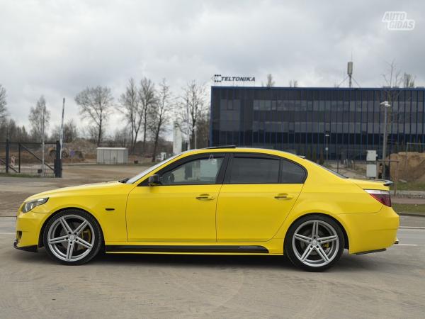 Yellow BMW 530 2004 in Vilnius, with an engine capacity of 3.00 L and mileage of 305 thousand km for 6350 €, photo 7 on AUTOMOTO.COM.LV