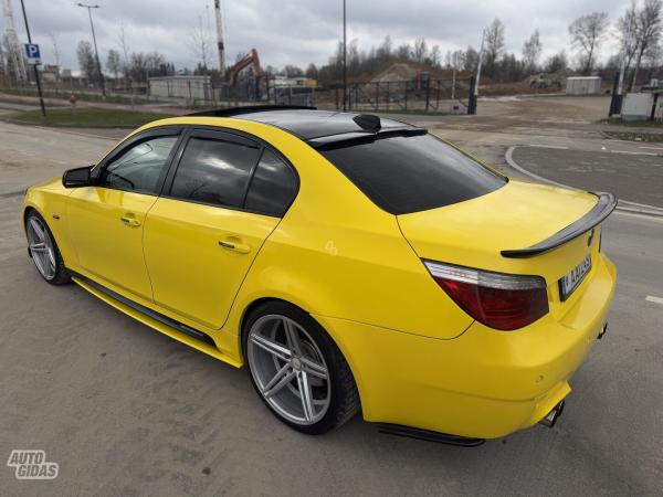 Yellow BMW 530 2004 in Vilnius, with an engine capacity of 3.00 L and mileage of 305 thousand km for 6350 €, photo 8 on AUTOMOTO.COM.LV