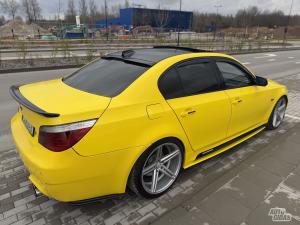 Yellow BMW 530 2004 in Vilnius, with an engine capacity of 3.00 L and mileage of 305 thousand km for 6350 €, photo 10 on AUTOMOTO.COM.LV
