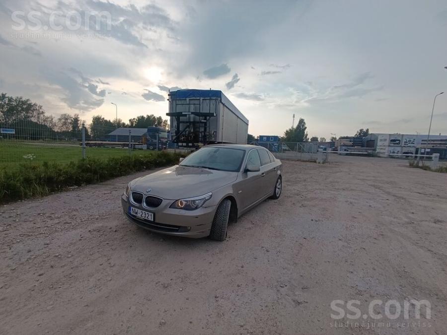 Yellow BMW 530 2007 in Riga, with an engine capacity of 3.00 L and mileage of 210 thousand km for 5000 €, photo 3 on AUTOMOTO.COM.LV