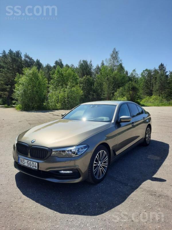 Yellow BMW 530 2017 in Jurmala, with an engine capacity of 3.00 L and mileage of 235 thousand km for 20500 €, photo 1 on AUTOMOTO.COM.LV
