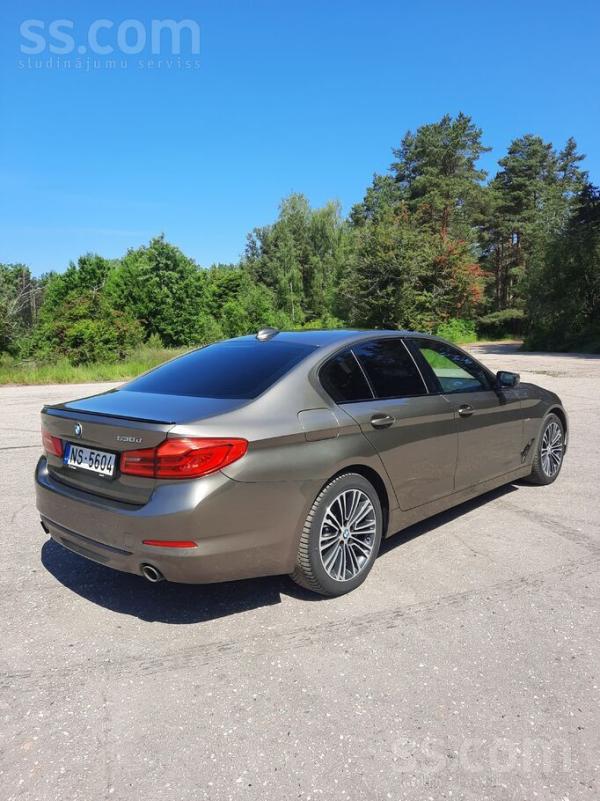 Yellow BMW 530 2017 in Jurmala, with an engine capacity of 3.00 L and mileage of 235 thousand km for 20500 €, photo 2 on AUTOMOTO.COM.LV