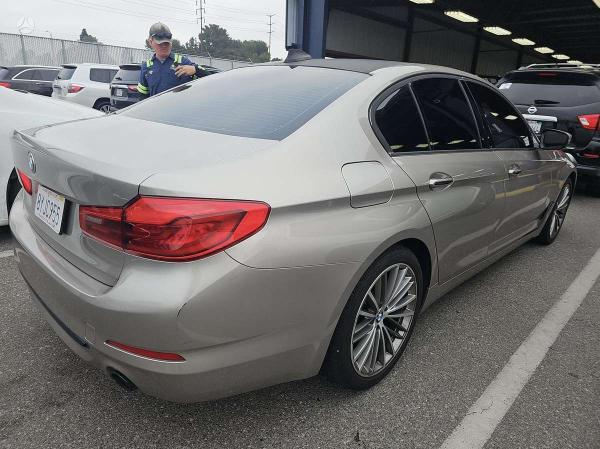 Yellow BMW 530 2017 in Ukmerge, with an engine capacity of 2.00 L and mileage of 222 thousand km for 13100 €, photo 6 on AUTOMOTO.COM.LV
