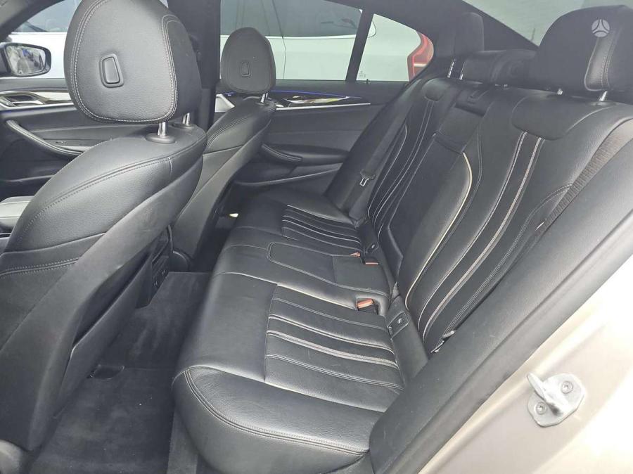 Yellow BMW 530 2017 in Ukmerge, with an engine capacity of 2.00 L and mileage of 222 thousand km for 13100 €, photo 23 on AUTOMOTO.COM.LV