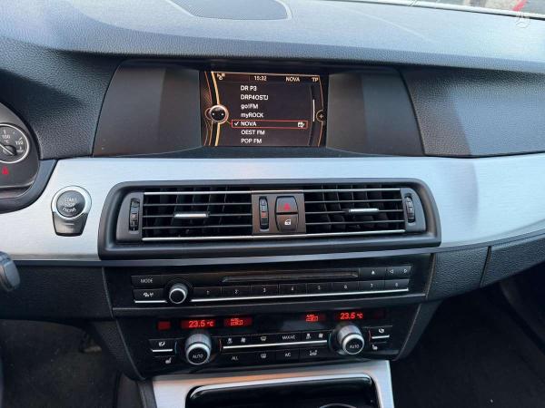 Yellow BMW 530 2013 in Panevezys, with an engine capacity of 2.99 L and mileage of 287 thousand km for 7500 €, photo 11 on AUTOMOTO.COM.LV