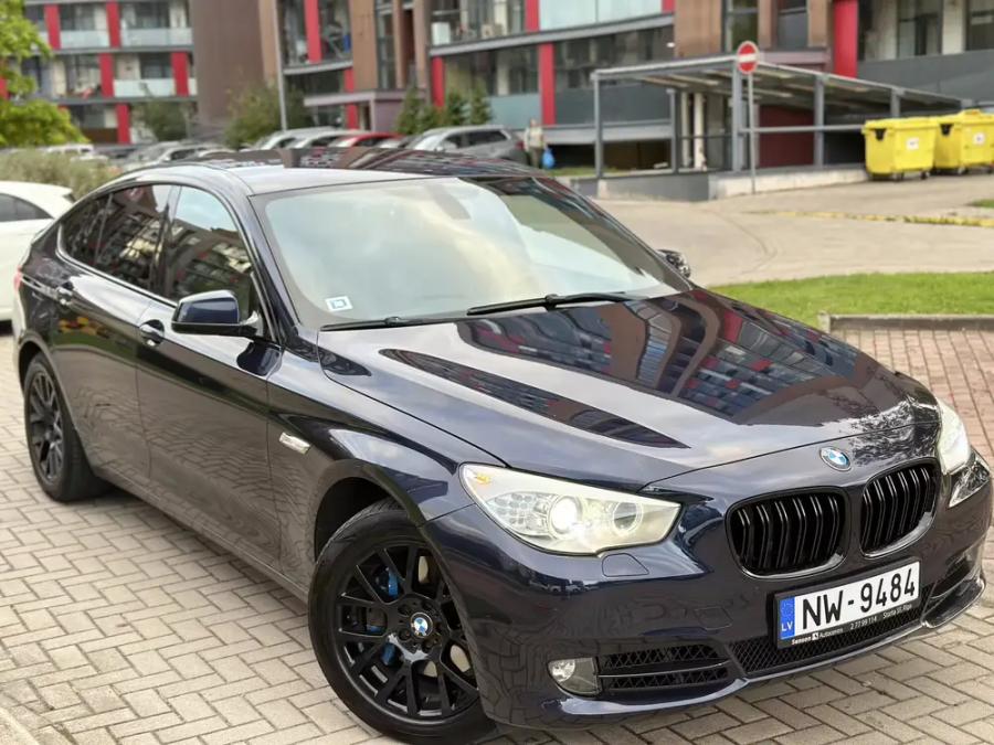 Black BMW 535 2010 in Riga, with an engine capacity of 3.50 L and mileage of 369 thousand km for 9990 €, photo 1 on AUTOMOTO.COM.LV