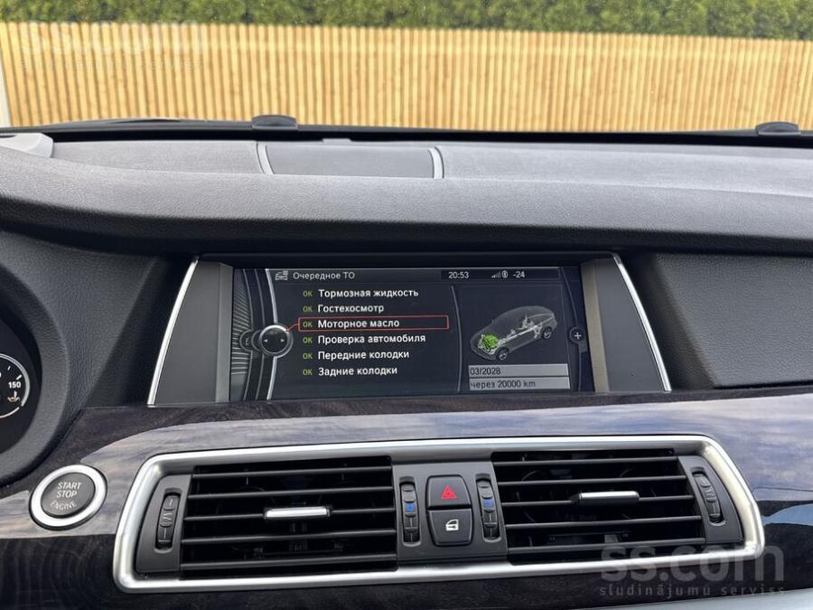 Black BMW 535 2011 in Riga, with an engine capacity of 3.00 L and mileage of 290 thousand km for 11900 €, photo 14 on AUTOMOTO.COM.LV