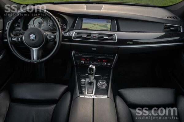 Black BMW 535 2012 in Tukums, with an engine capacity of 3.00 L and mileage of 228 thousand km for 12900 €, photo 6 on AUTOMOTO.COM.LV