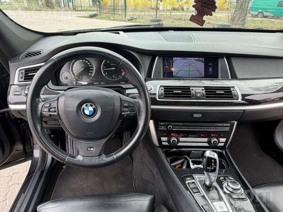 Black BMW 535 2012 in Riga, with an engine capacity of 3.00 L and mileage of 0 thousand km for 8990 €, photo 13 on AUTOMOTO.COM.LV